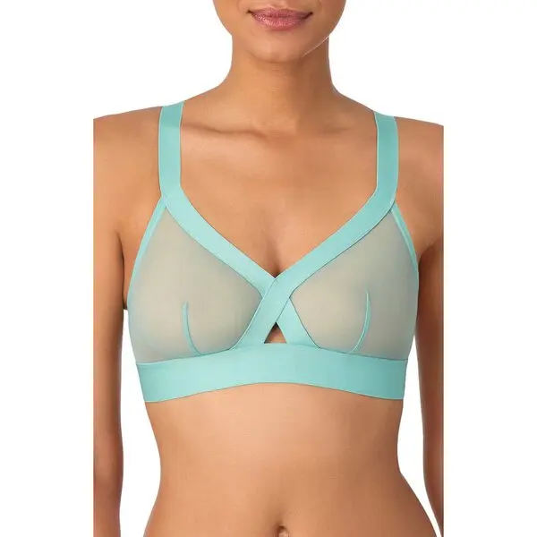 Dkny Sheers Wireless Bralette - Aquifer