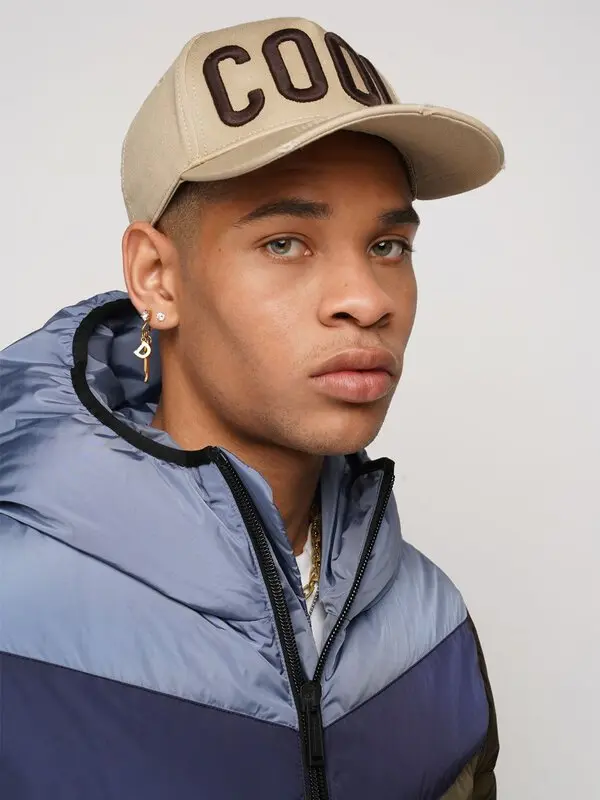 Dsquared2 Cool Patch Cotton Gabardine Cap