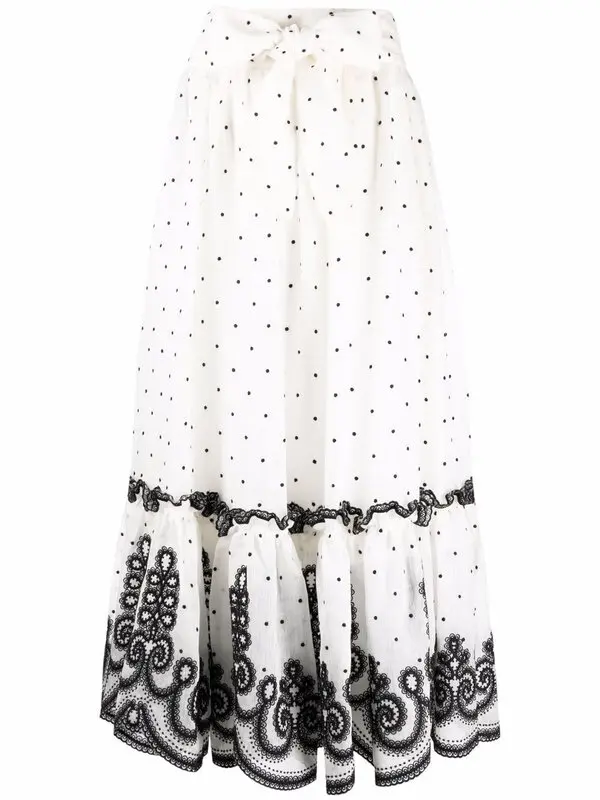 Zimmermann Loverstruck Rope Skirt - White