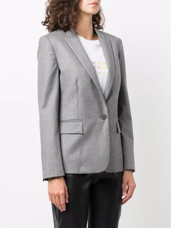 Stella McCartney Single-breasted Wool Blazer