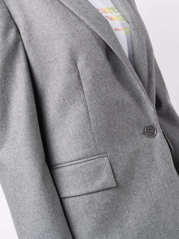 Stella McCartney Single-breasted Wool Blazer