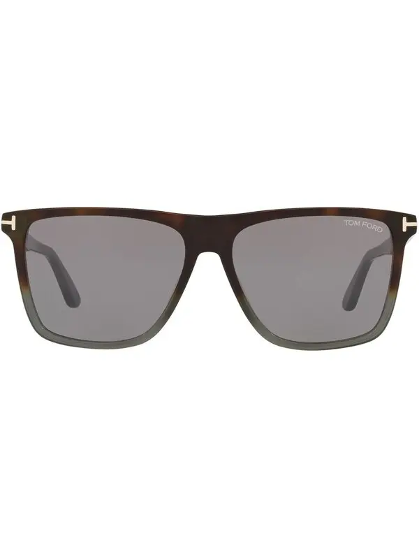 TOM FORD Rectangular Sunglasses - Green