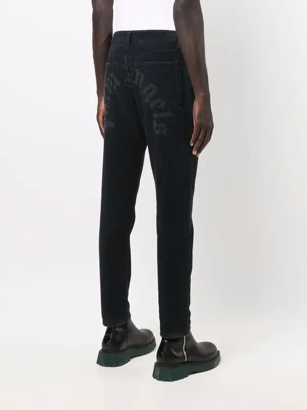 Palm Angels Logo-print Corduroy Trousers