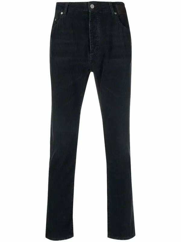 Palm Angels Logo-print Corduroy Trousers