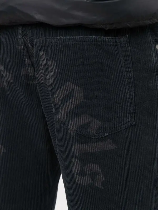 Palm Angels Logo-print Corduroy Trousers