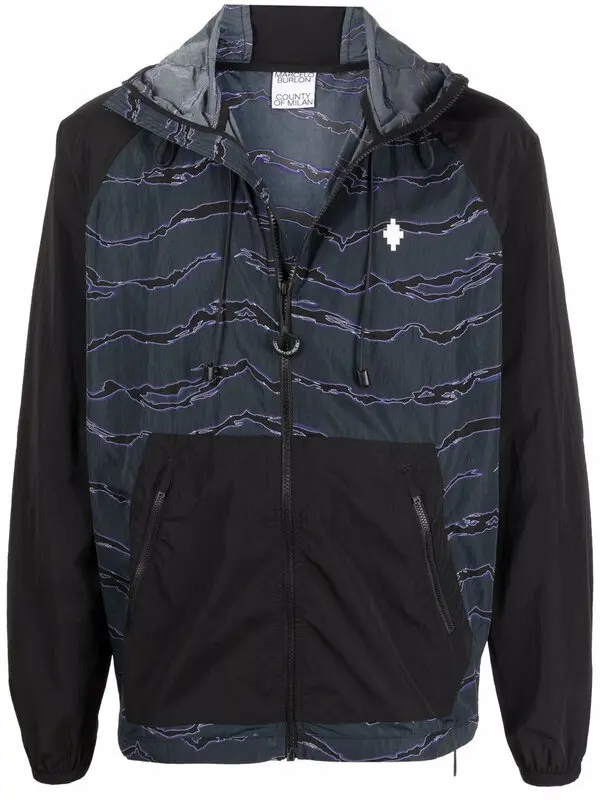 COUNTY OF MILAN Marcelo Burlon Camouflage Windbreaker Jacket