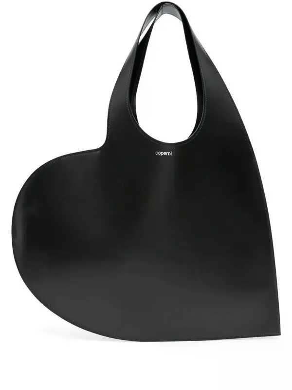 Coperni Heart Tote - Black
