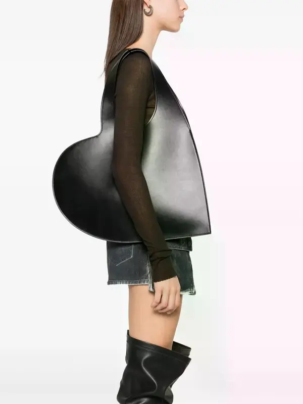 Coperni Heart Tote - Black