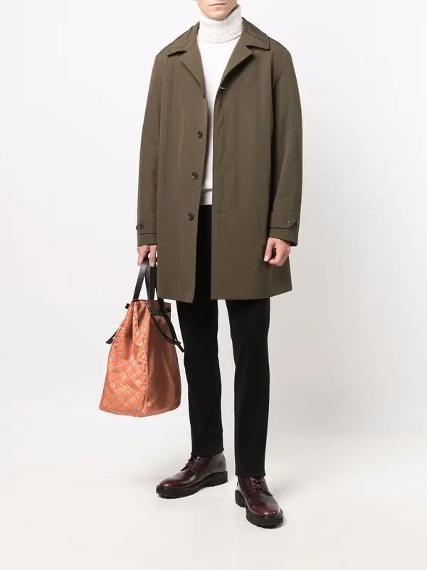 Aspesi Single-breasted Tailored Coat