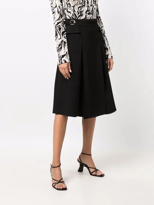 Elisabetta Franchi Flap-pocket A-line Skirt
