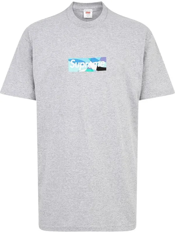 Supreme X Emilio Pucci Box Logo T-shirt - Grey