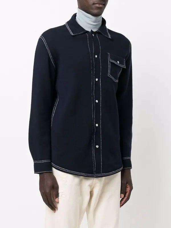 BARRIE Flap-pocket Cashmere Overshirt