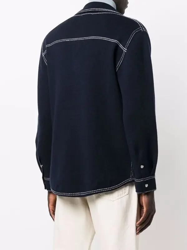 BARRIE Flap-pocket Cashmere Overshirt