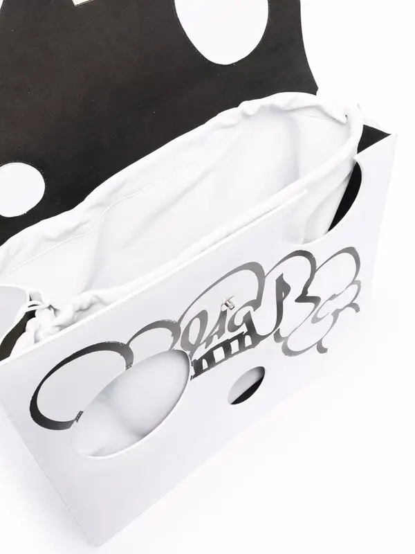 off white katsu meteor レザーショルダーバック Off-White Off- X Katsu Jumbo Meteor Tote Bag In White - 39% Off
