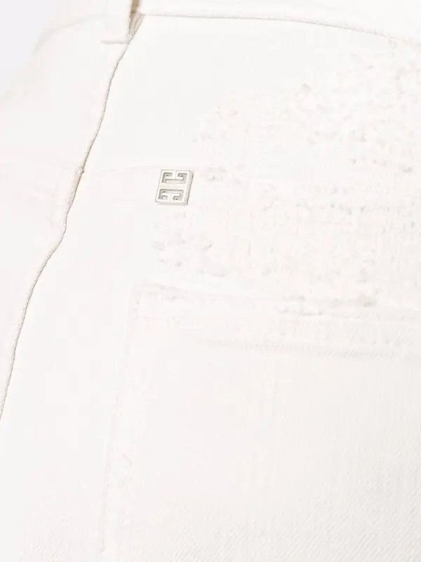 Givenchy Distressed-effect Slim-fit Jeans