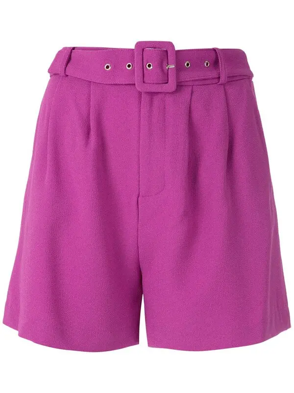 OLYMPIAH Manege Belted Shorts