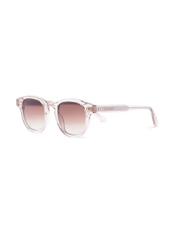 Chimi Wayfarer Transparent-frame Sunglasses - Neutrals