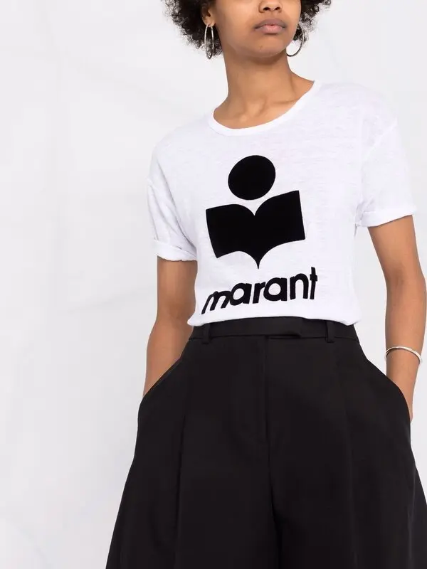 MARANT ETOILE Koldi T-shirt - White