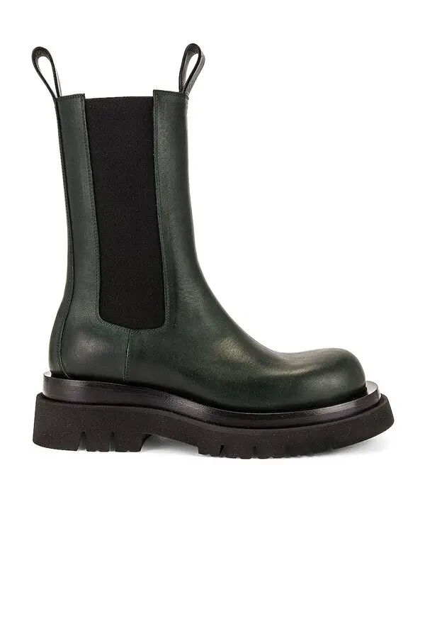 Bottega Veneta Lug Chelsea Boots Camping Editorialist