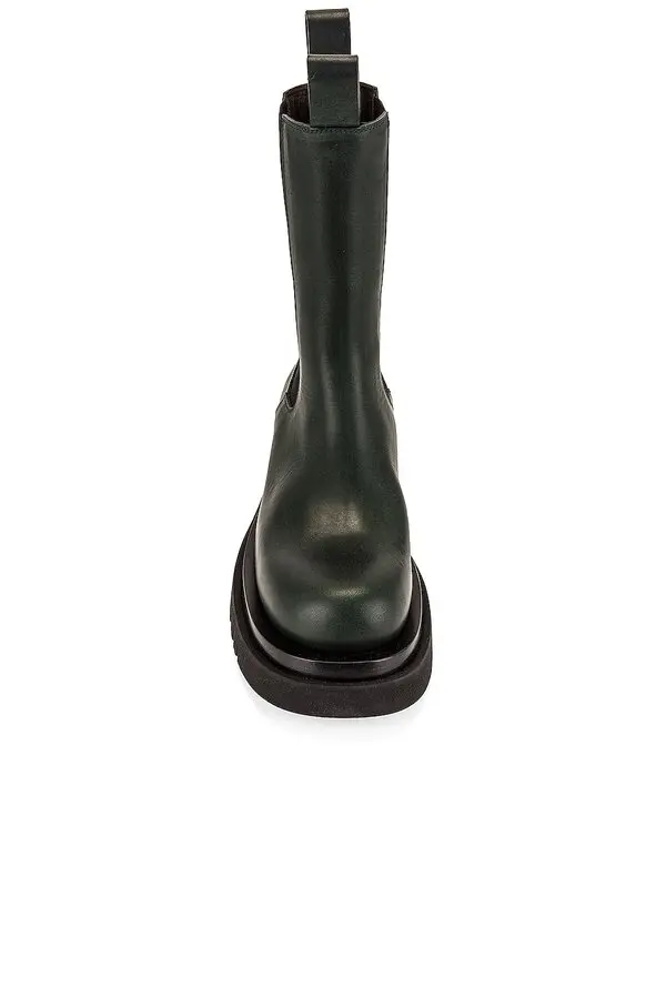 Bottega Veneta Lug Chelsea Boots - Camping | Editorialist