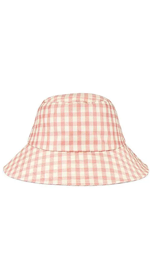 Loeffler Randall Ivy Bucket Hat In Pink In Muted Clay  display picture 1