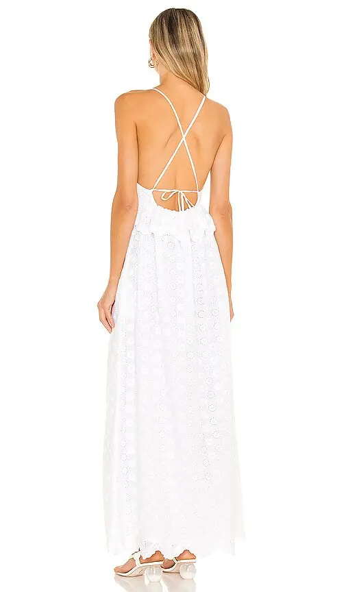 Tularosa Brier Embroidered Dress