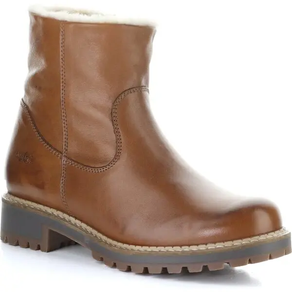 BOS. & CO. Calib Waterproof Bootie - Rich Tan/brushed Feel
