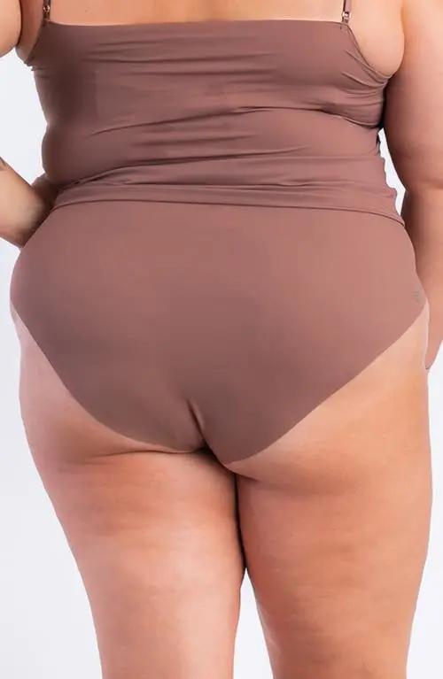 Uwila Warrior Seamless Lace Briefs - Toffee