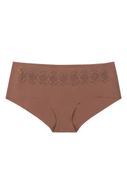 Uwila Warrior Seamless Lace Briefs - Toffee
