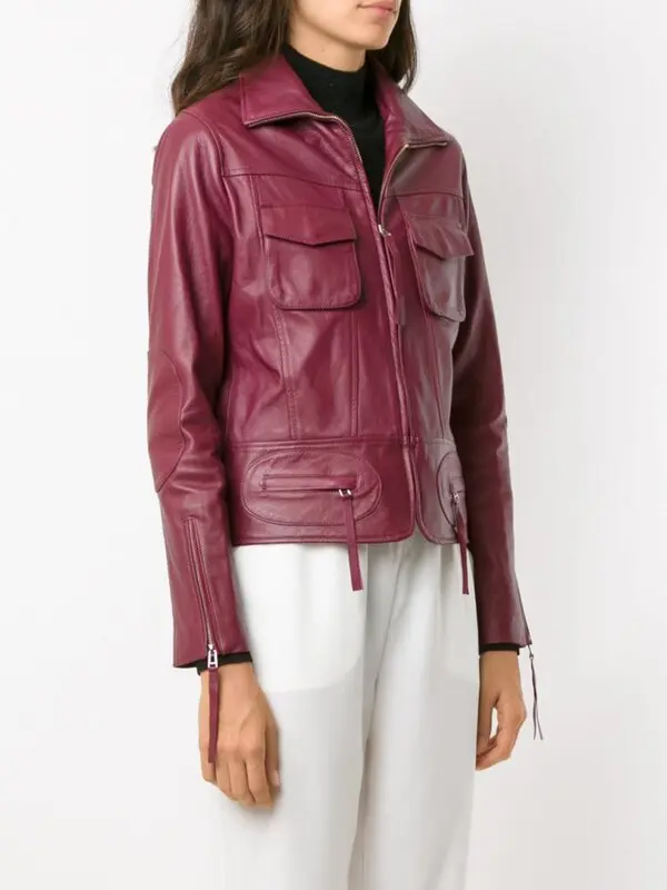 OLYMPIAH Arcadio Leather Jacket