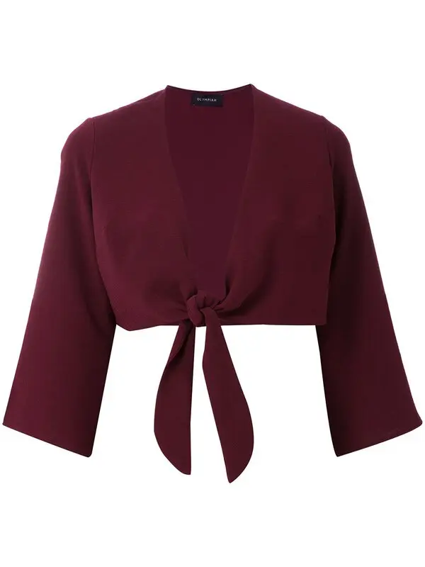 OLYMPIAH Lucca Cropped Blouse