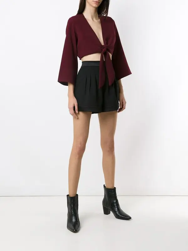 OLYMPIAH Lucca Cropped Blouse