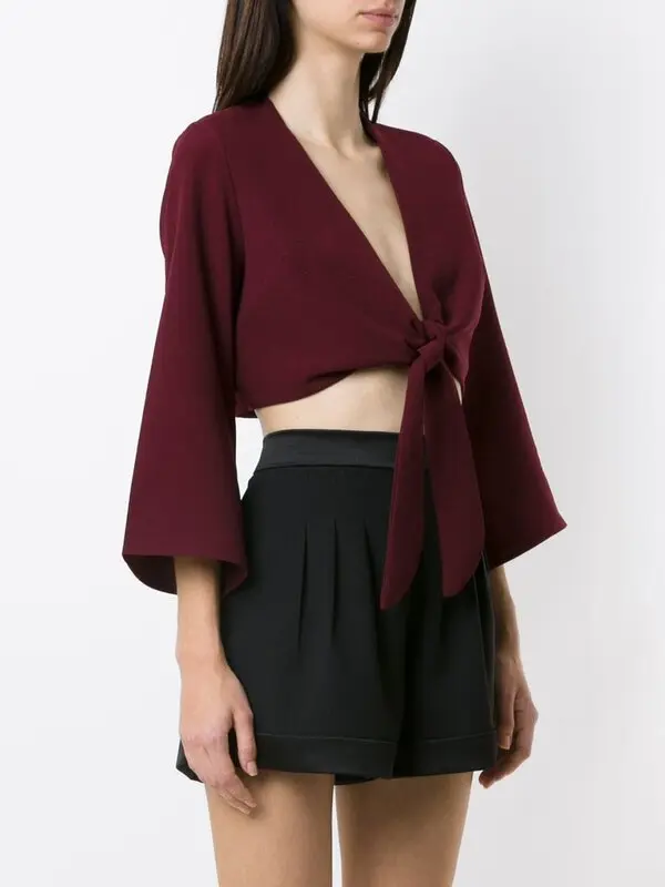 OLYMPIAH Lucca Cropped Blouse