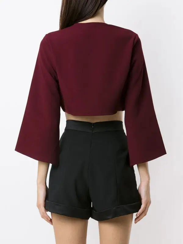 OLYMPIAH Lucca Cropped Blouse