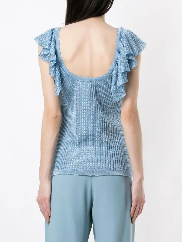 OLYMPIAH Sable Knitted Tank Top