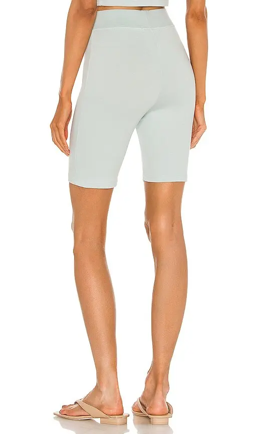 Simkhai Emmie Organic Stretch Terry Short In Baby Blue