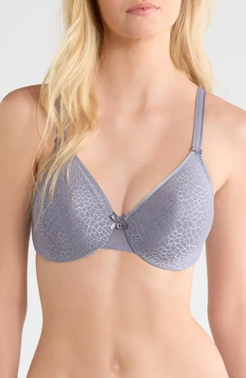 Chantelle C Magnifique Underwire Minimizer Bra - Smoke Grey
