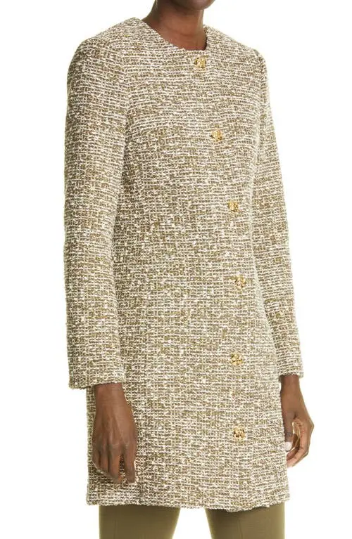 St. John Bouclé Topper