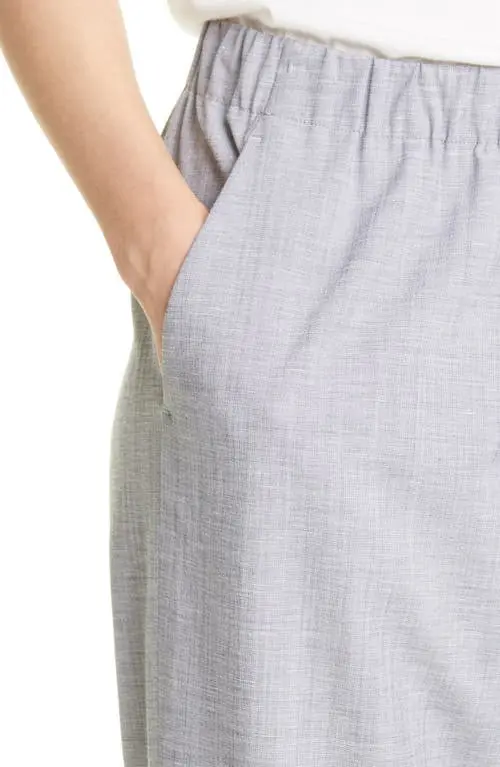 Lafayette 148 New York Murray Crop Stretch Wool Blend Pants