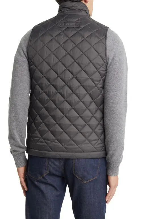Barbour Barlow Quilted Vest - Charcoal