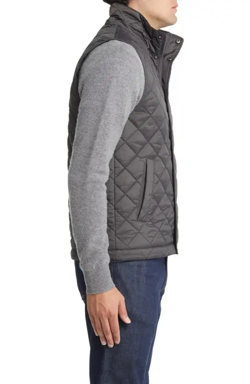 Barbour Barlow Quilted Vest - Charcoal