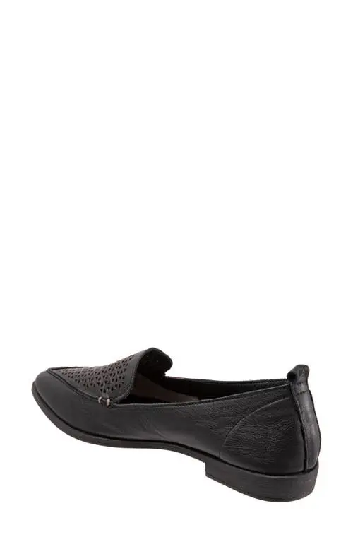 BUENO Blazey Pointed Toe Flat - Black Leather