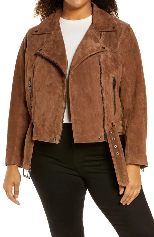 Blanknyc Suede Moto Jacket