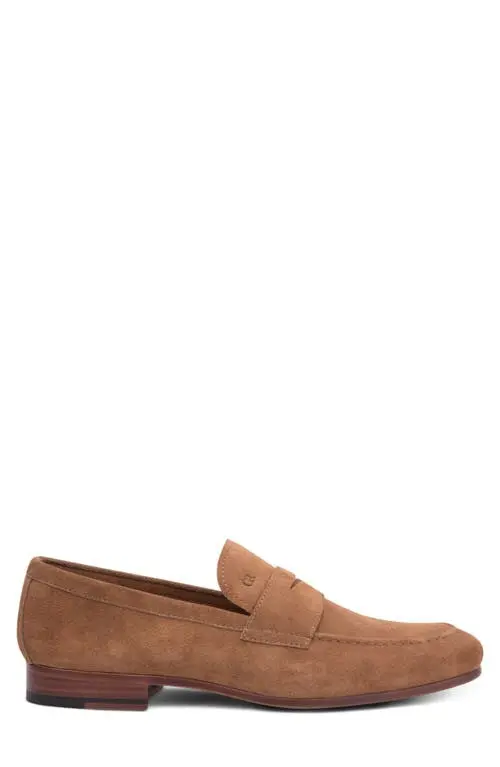Gordon Rush Cartwright Penny Loafer - Rust Suede