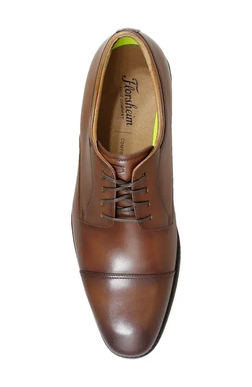 Florsheim Ariano Cap Toe Oxford - Cognac