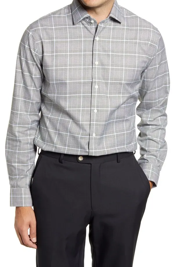 nordstrom trim fit non iron dress shirt Cinderella Divine KV1050 main image 0