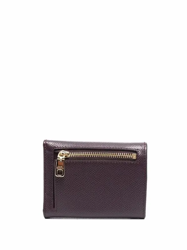 Dolce & Gabbana Logo Plaque Tri-fold Wallet