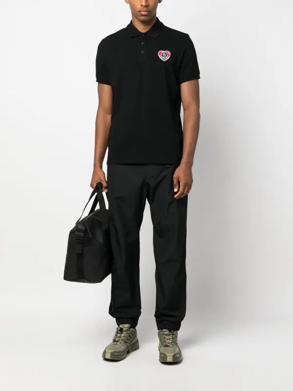 Moncler Logo-patch Polo Shirt