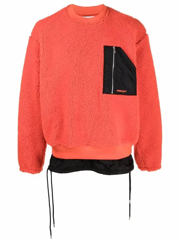 AMBUSH Patch Pocket Jumper - Orange