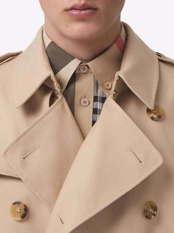Burberry Patchwork-check Trench Coat